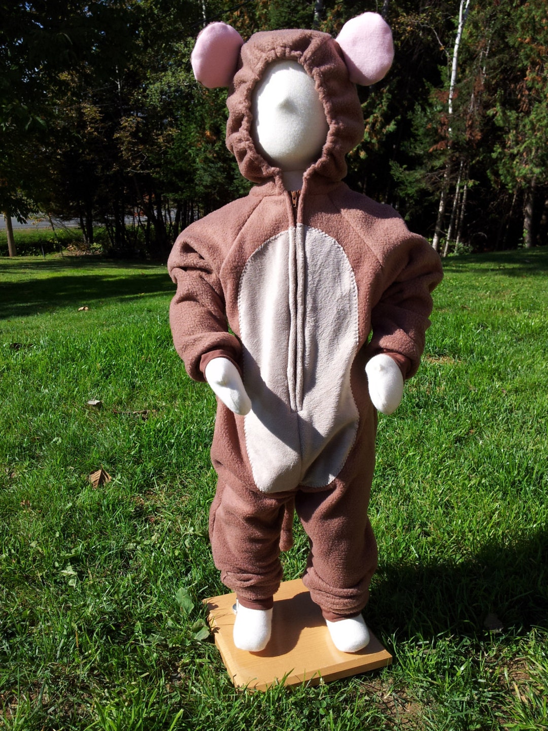Custom Brown Mouse Costume - Etsy