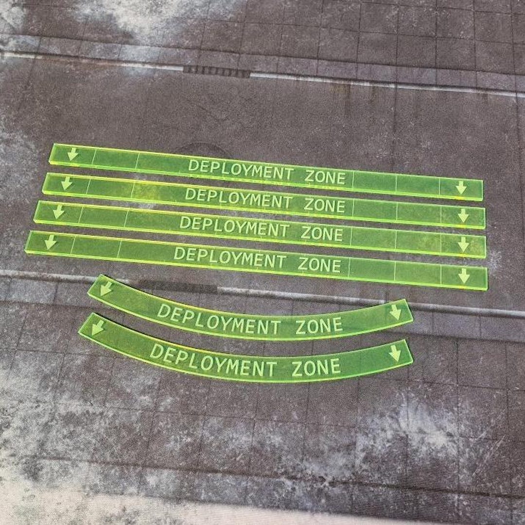 Deployment Zone Markers - Warhammer 40k Pariah Nexus Compatible - Etsy