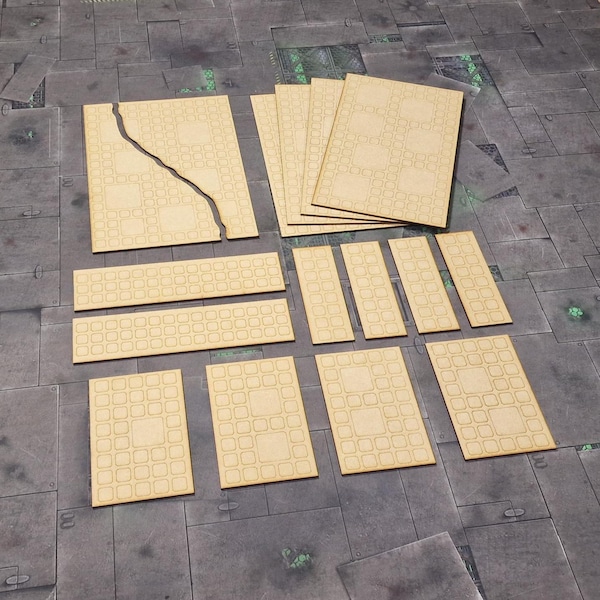 40k Terrain Templates 11th - Etsy