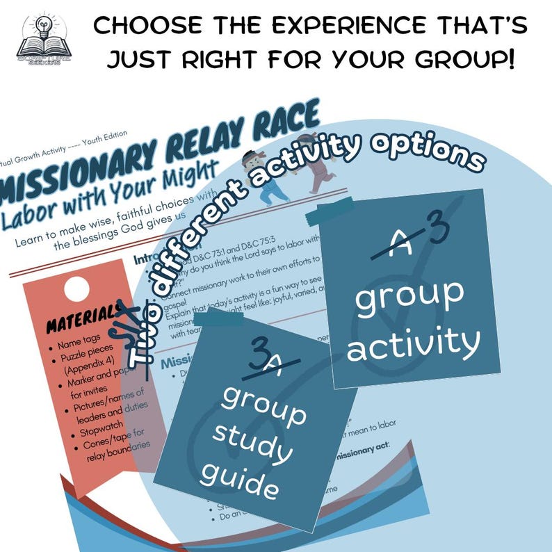 Come Follow Me Lessons Help|family Scripture Activity Guide|fun FHE|D&C ...