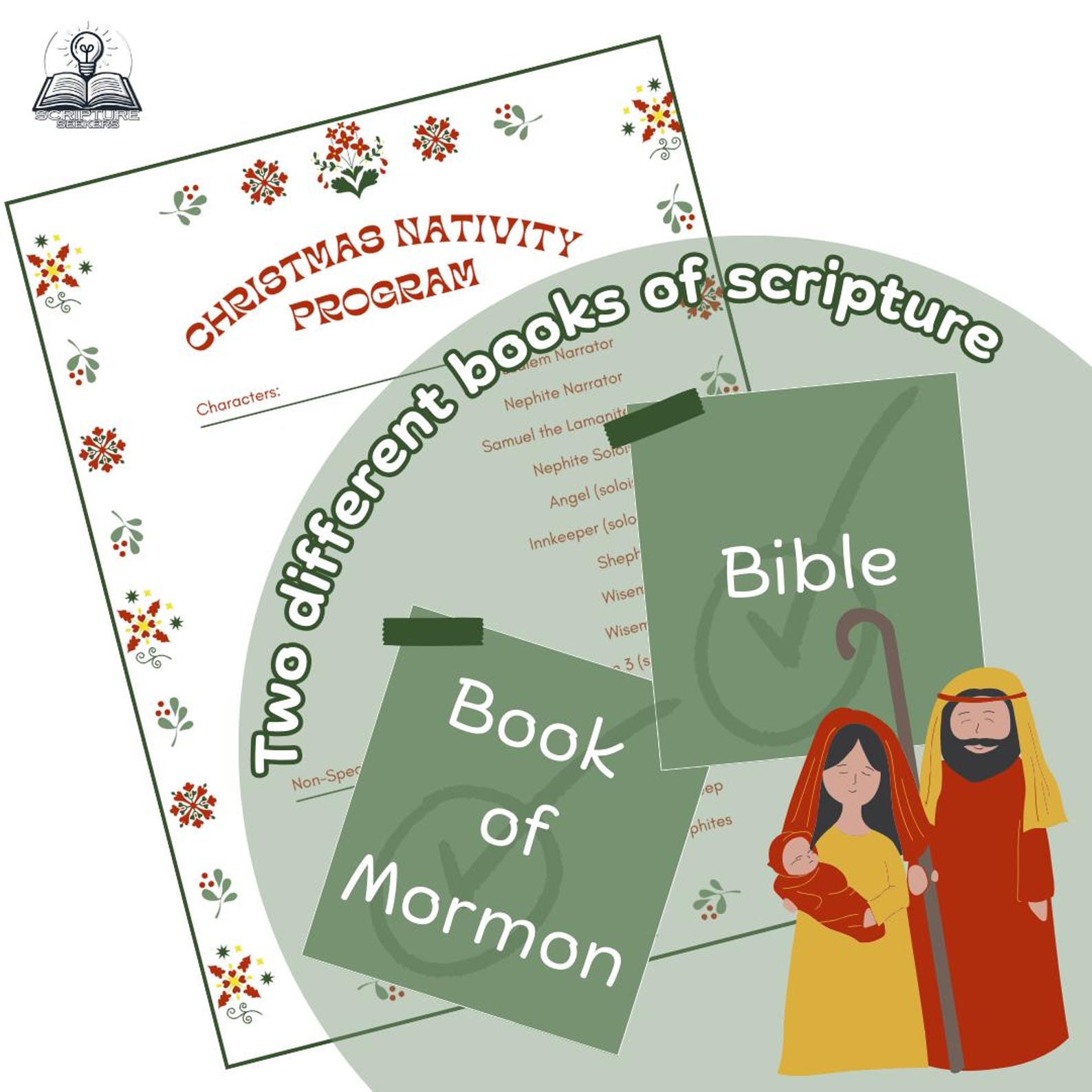 LDS Nativity Program Script|christmas Play Skit From Book of Mormon ...