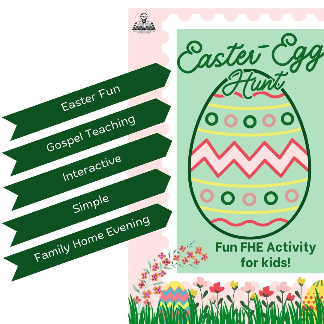 Resurrection Easter Egg Hunt for Kids | Christian Easter Activity ...
