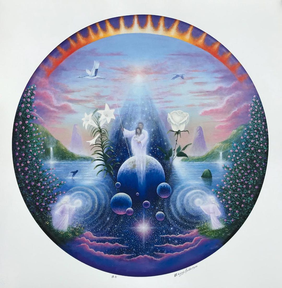 The Rebirth Art Print (limited Edition) | Large Fine Art 22x22" | Print ...