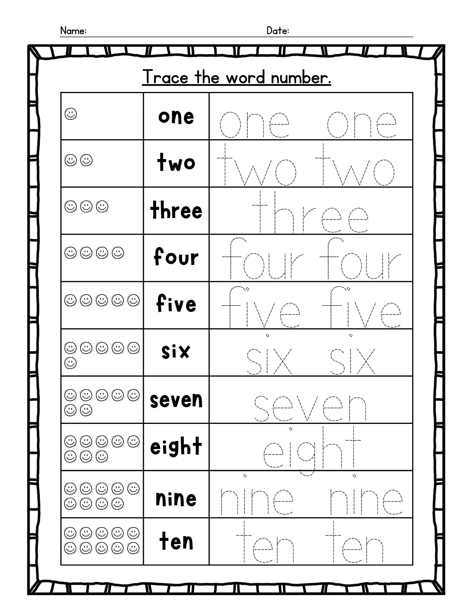 Let’s Learn the Numbers: 1 to 10 - Etsy
