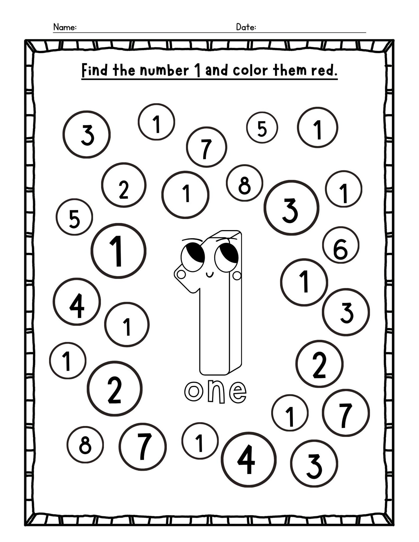 Let’s Learn the Numbers: 1 to 10 - Etsy