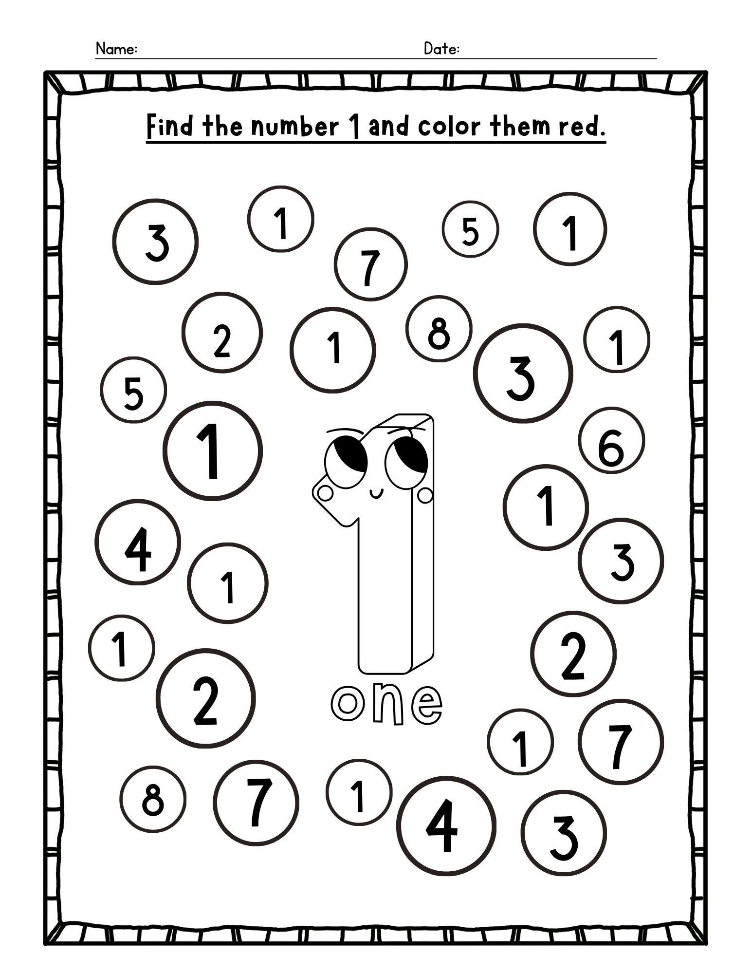 Let’s Learn the Numbers: 1 to 10 - Etsy