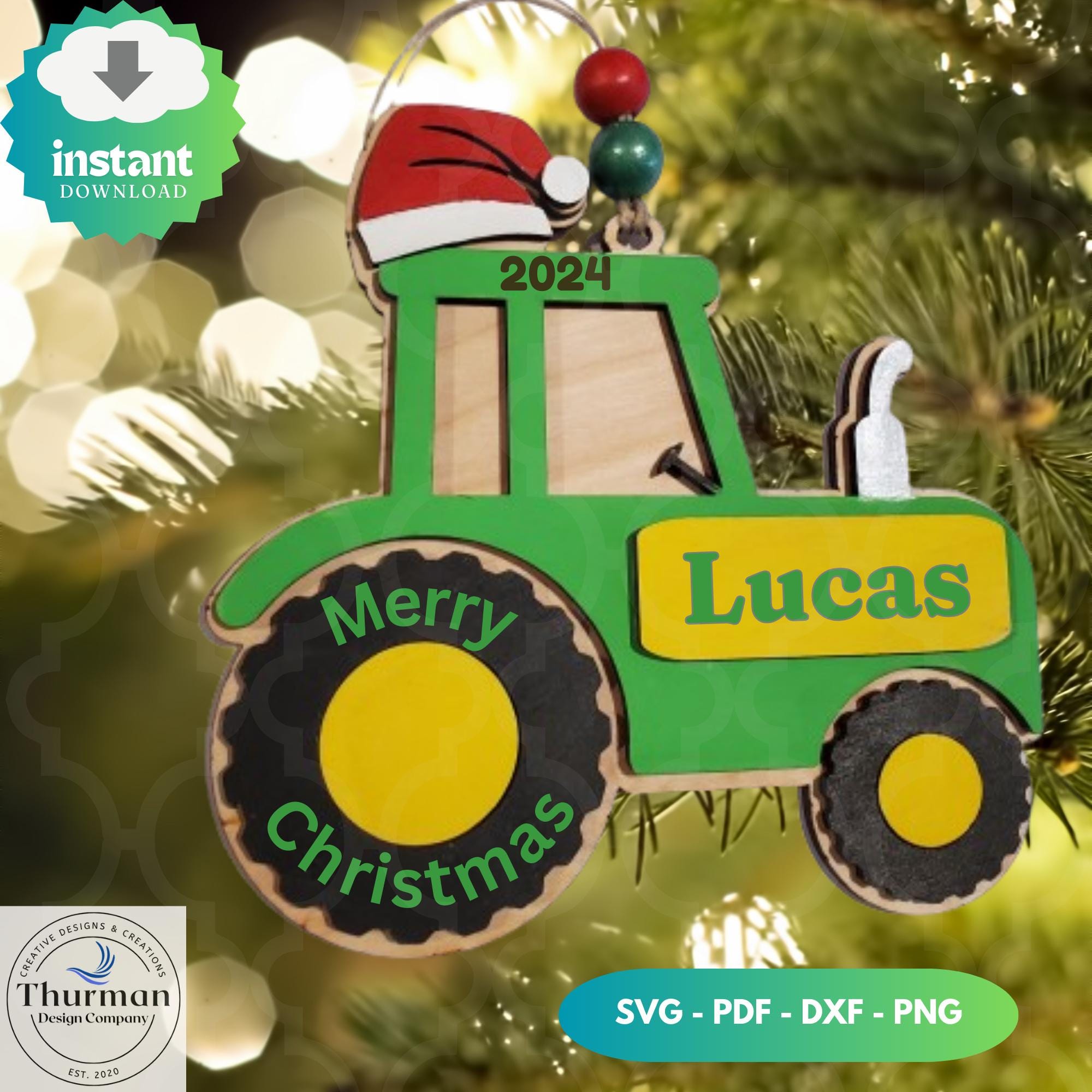 John Deere Christmas Clip Art Christmas, John Deere, Transportation,