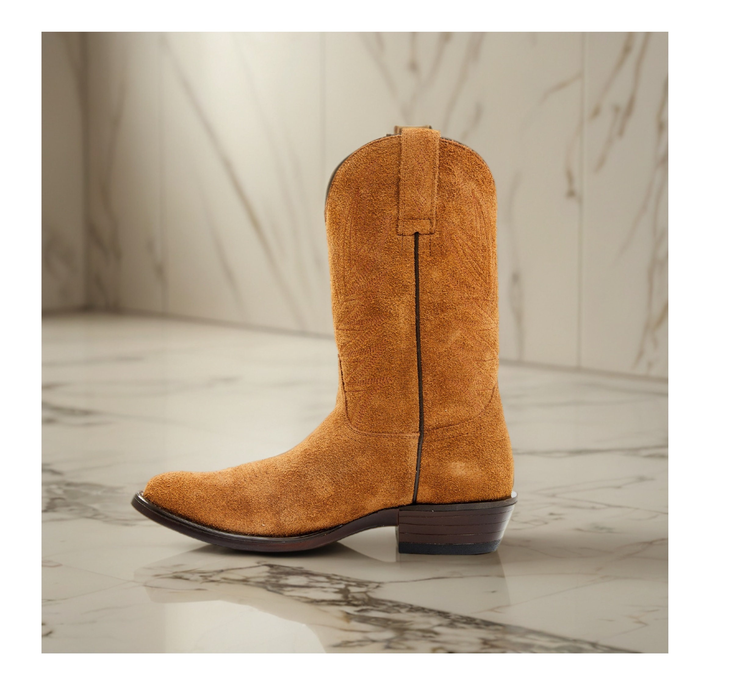 Modern Cowboy Mens Hoverfly Solid Cognac Tan Performance Boots - Etsy