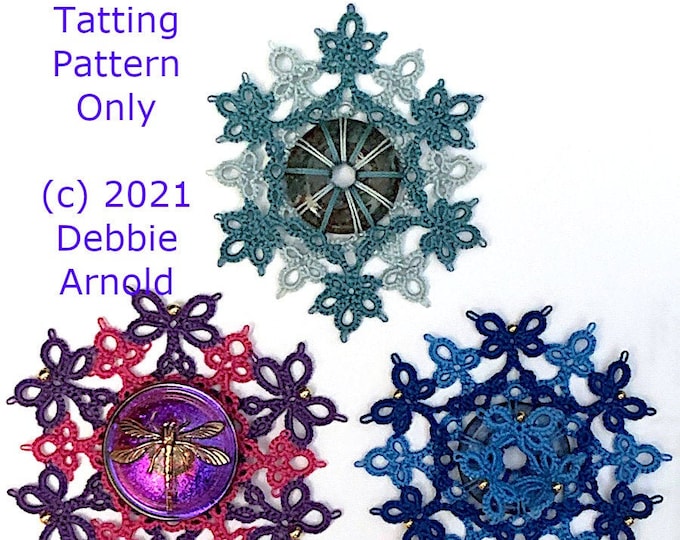 Tatting Pattern maple Leaf PDF Instant Download - Etsy