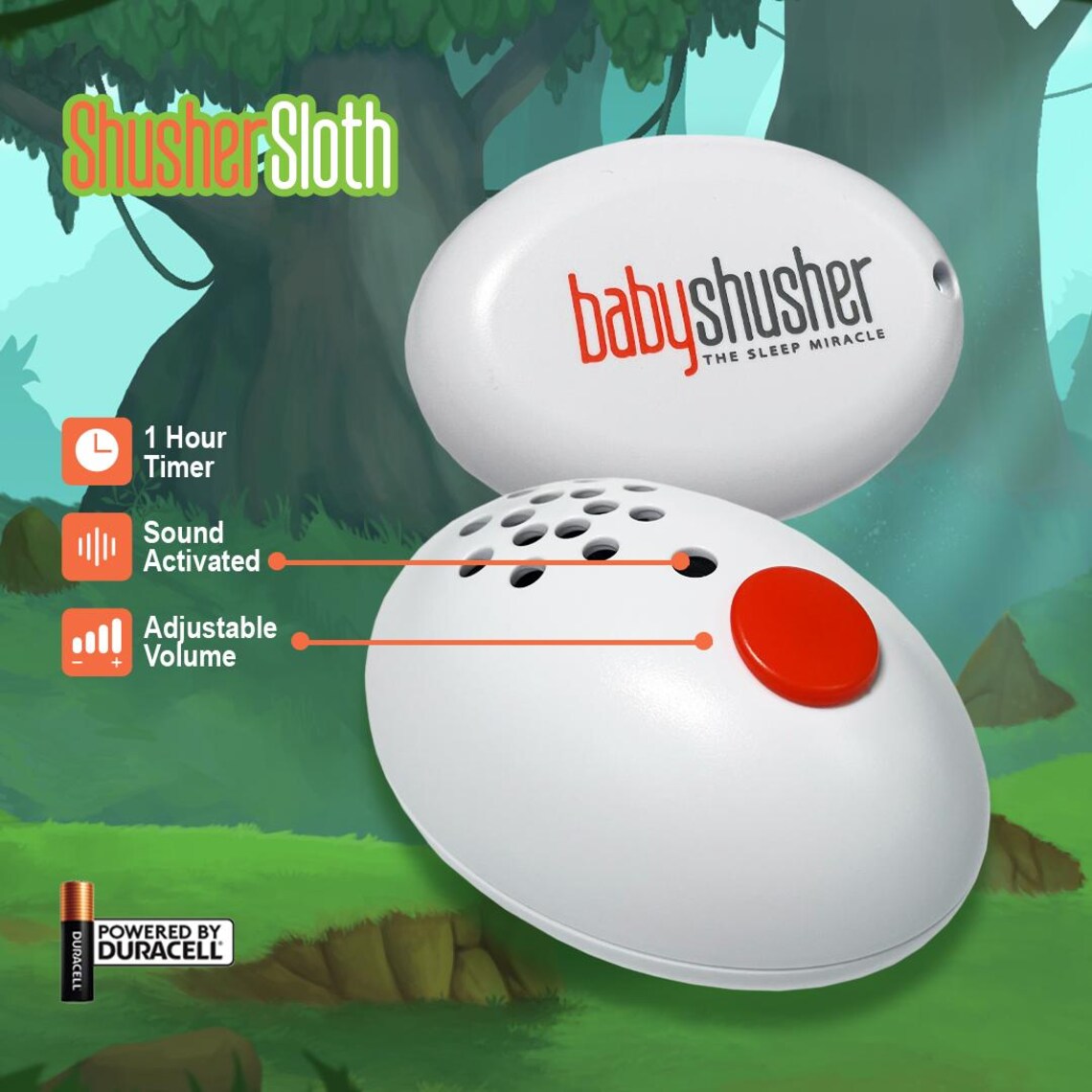 NEW - Shusher Sloth by Baby Shusher: Plush Soothing Sloth Companion - Etsy