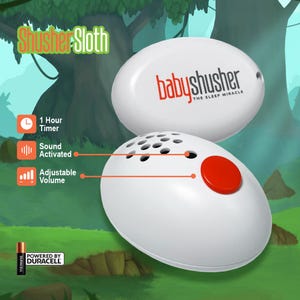 NEW - Shusher Sloth by Baby Shusher: Plush Soothing Sloth Companion - Etsy