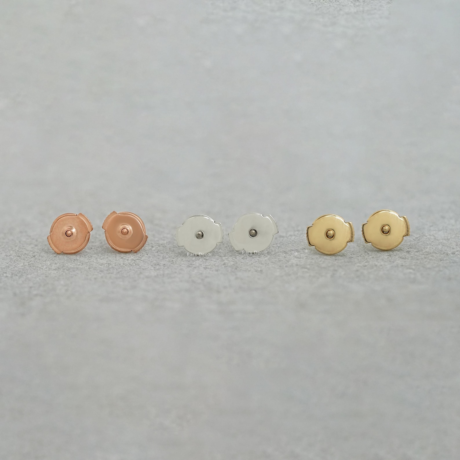 Secure Locking Earring Backs, 14K Guardian Backs, Safety Earring Back ...