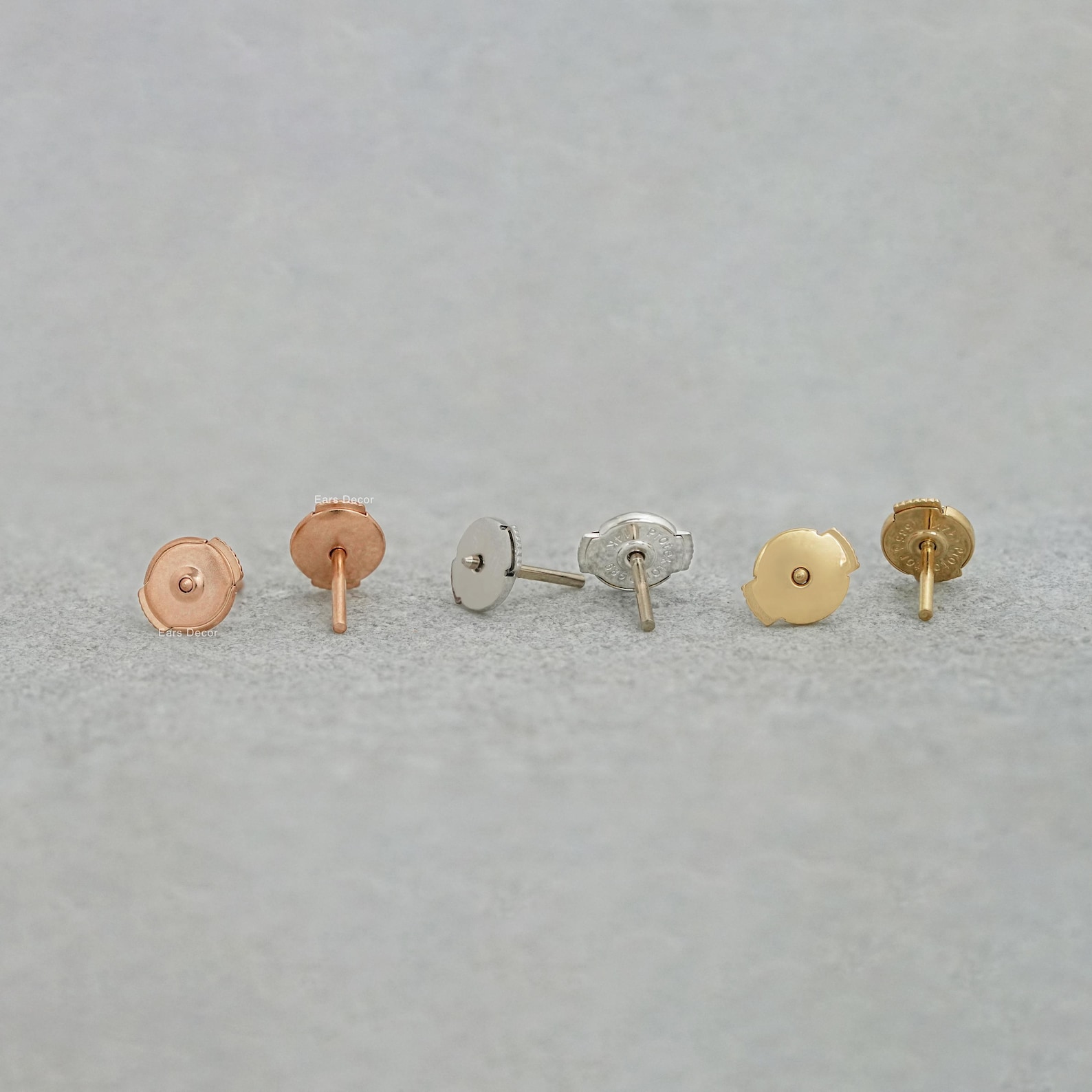 Secure Locking Earring Backs, 14K Guardian Backs, Safety Earring Back ...