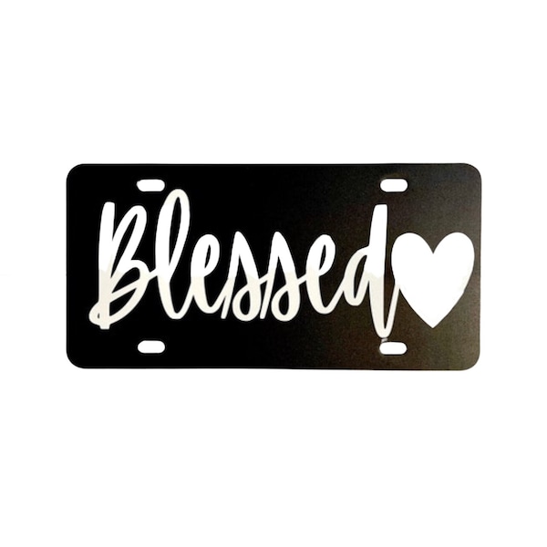 Christian Front License Plate - Etsy