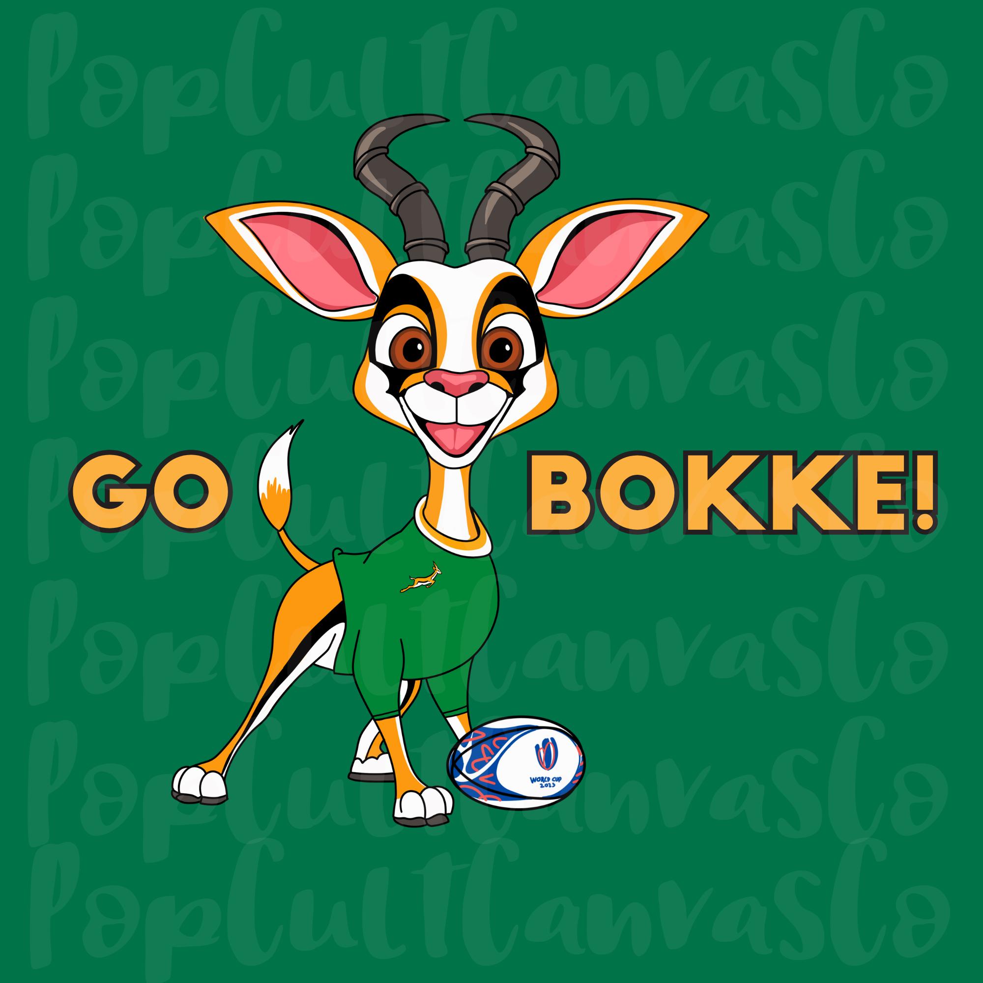 Springbok, Babybok, Bokkie, Babybok, Go Bokke, PNG Illustration - Etsy