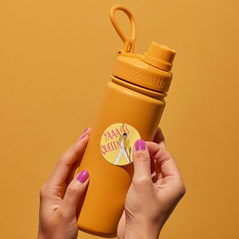 Yaasss Queen, Freddie Mercury, Pop Culture, Sticker, Card, Cake Topper ...