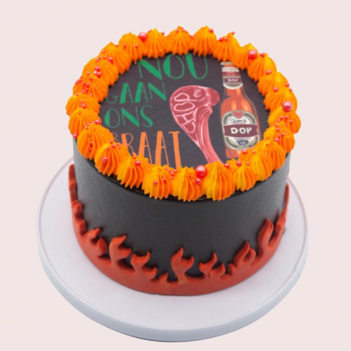 Chop En Dop Braai Illustration, Sticker, Cake Topper, Heritage Day ...