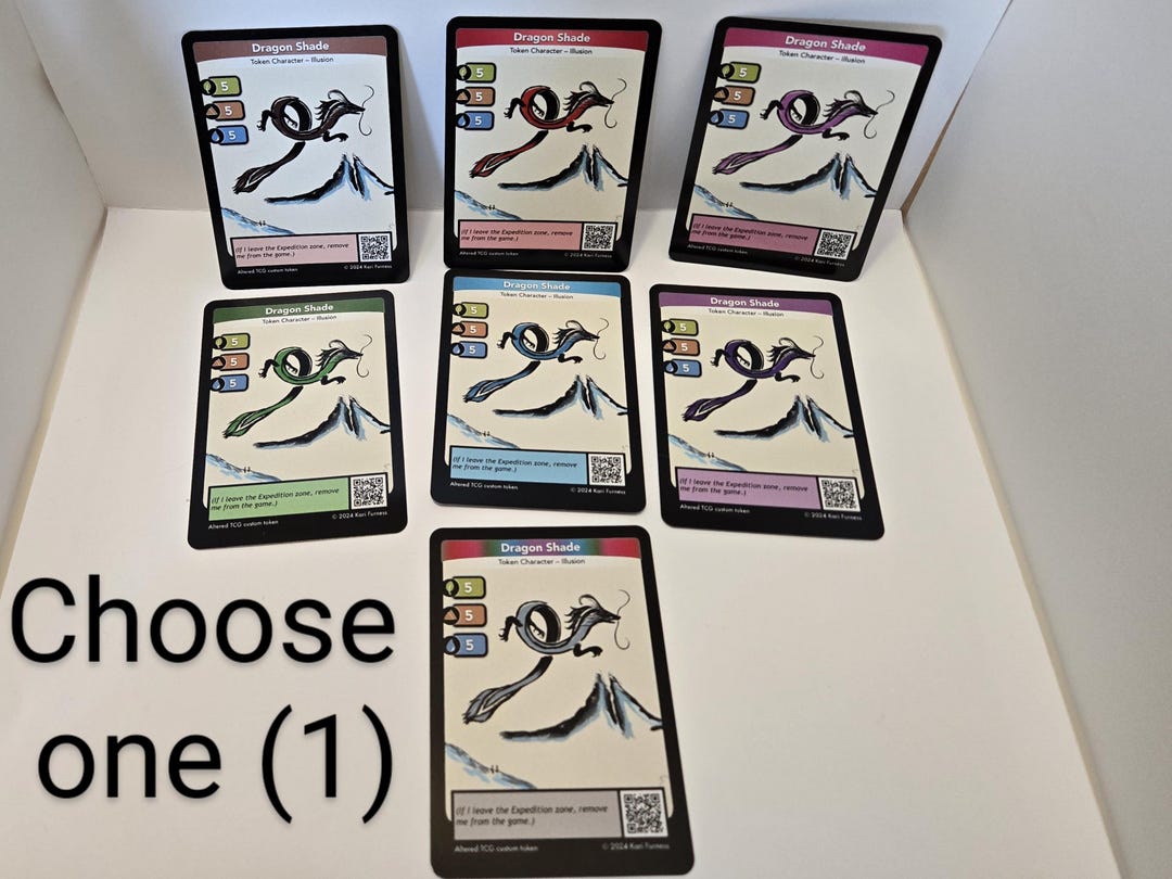 1 Dragon Shade Custom Art Token for Altered TCG (english) FAN CONTENT ...