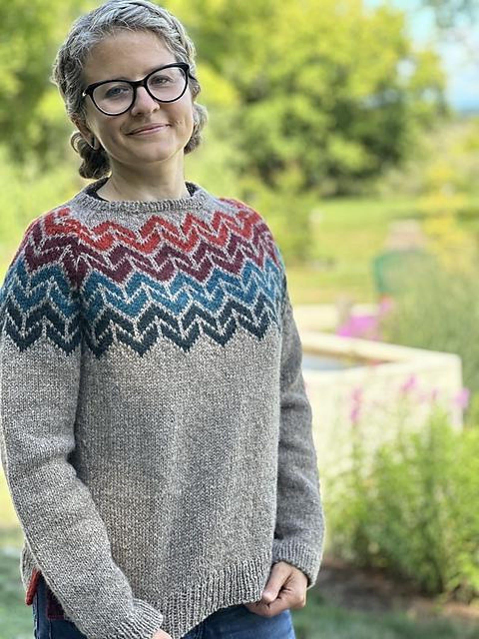 Modern Love Knitting Pattern Intermediate Sport Yarn Pullover PDF - Etsy