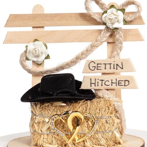 Cowboy Wedding Cake Topper Country Cake Topper Western Cake - Etsy