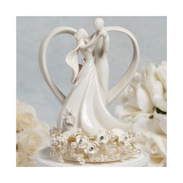 Vintage Glass Cake Topper - Etsy