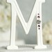 Crystal Florette Accented Porcelain Monogram Cake Topper With Custom ...