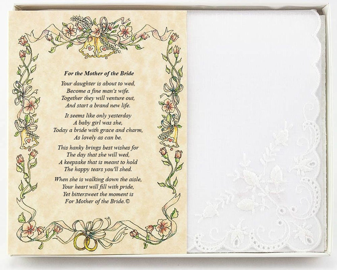 Personalized for the Mother of the Bride (from Friend or Family to the ...