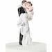 Groom Holding Bride Traditional Wedding Cake Topper Figurine - Custom ...