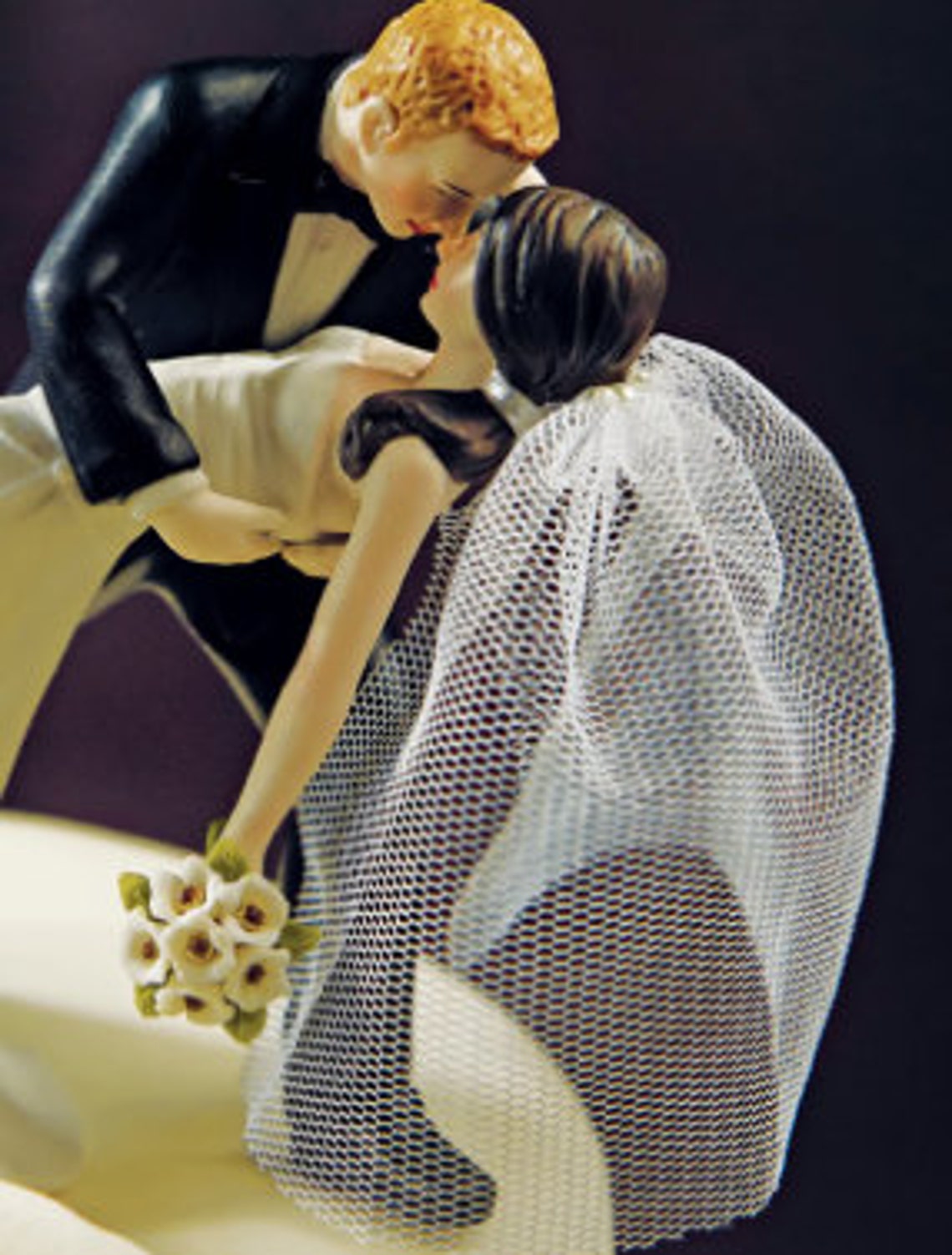 Add a Tulle Veil to Your Topper! - Etsy