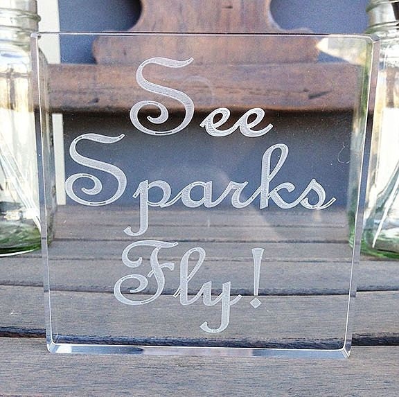 See Sparks Fly Sparkler Send off Sign - Etsy