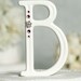 Crystal Florette Accented Porcelain Monogram Cake Topper With Custom ...