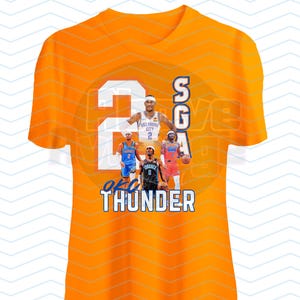 Shai Gilgeous Alexander PNG File for Download for Tshirt, Tumbler ...