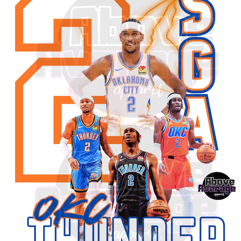 Download Shai Gilgeous Alexander Transparent - Etsy New Zealand