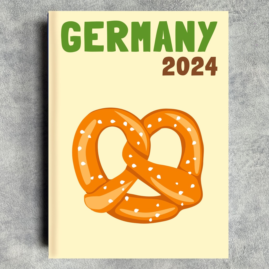 GERMANY Editable Travel Photo Book Cover Downloadable Template for ...