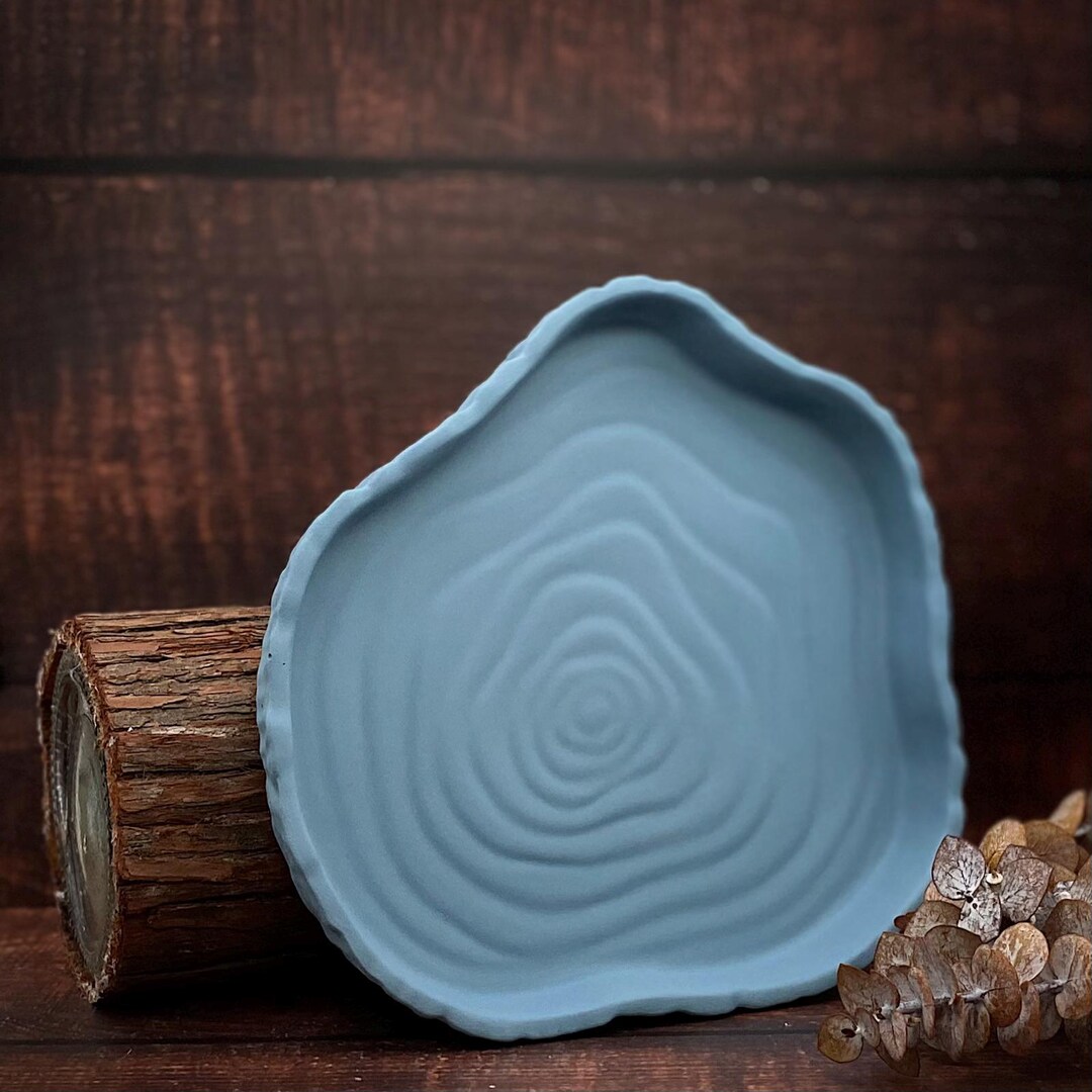 Tree Log, Tree Stump, Stump, Jewelry Plate, Jewelry Tray, Decorative ...