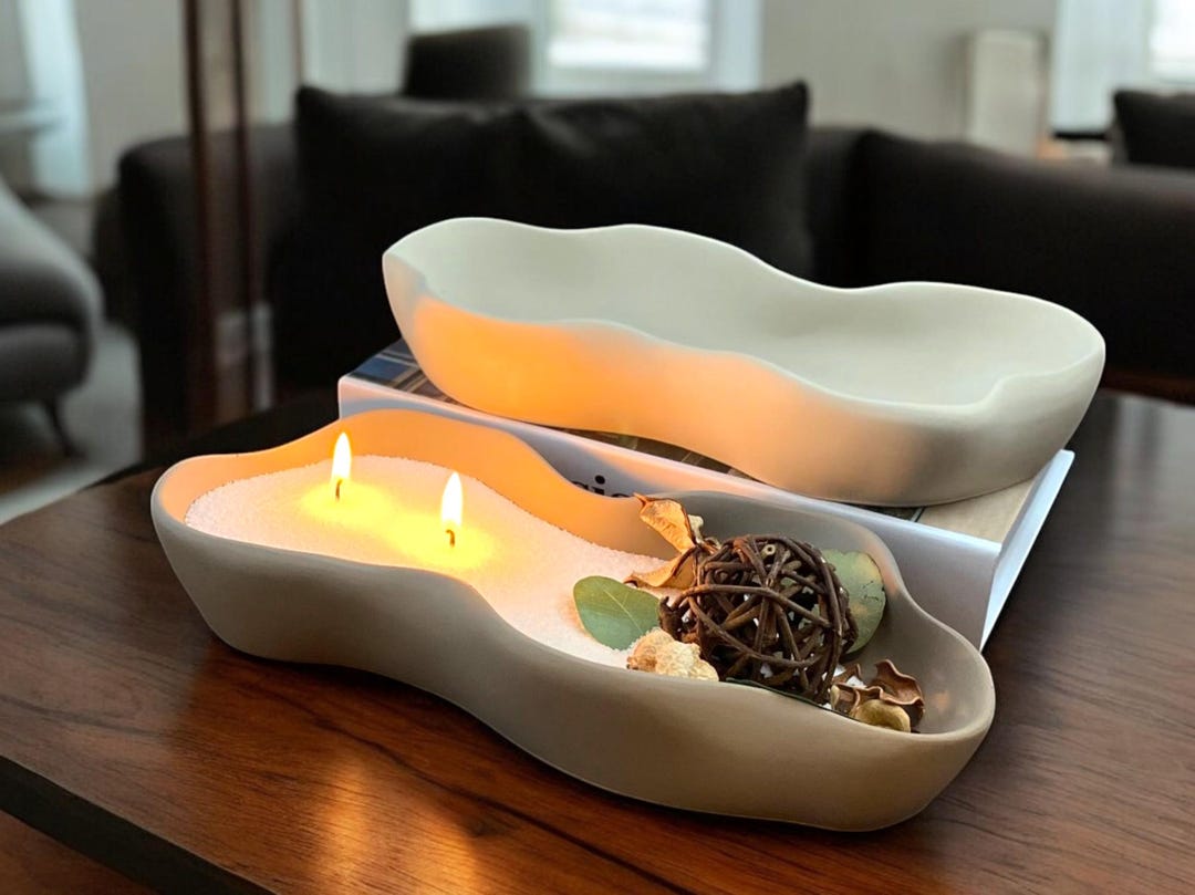 Wavy Bowl, Irregular Bowl, Curly Bowl, Catchall Bowl, Neutral Home ...