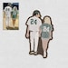 Custom Embroidered Portrait Patch From Photo, Personalized Photo Patch ...