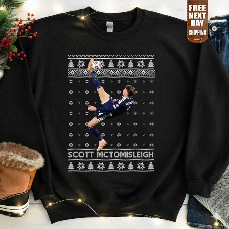 Mctominay Xmas Jumper - Etsy UK
