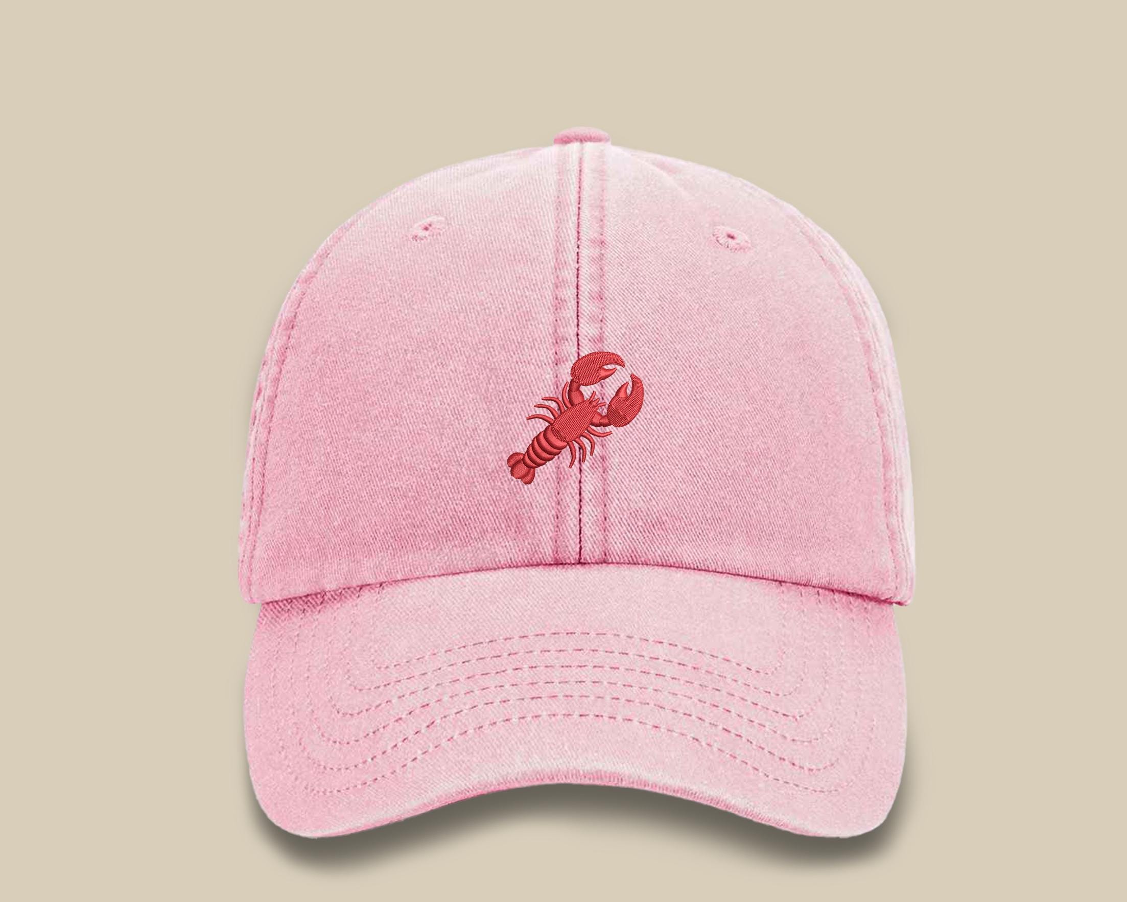 Lobster Vintage Hat-embroidered Red Lobster Baseball Caps-vintage Style ...