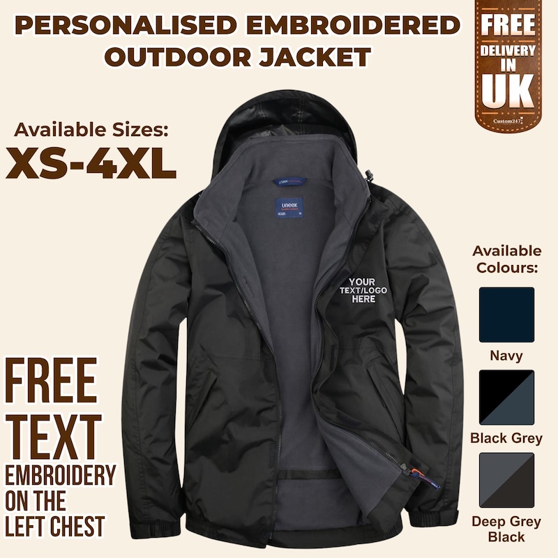 Embroidered Jacket - Etsy