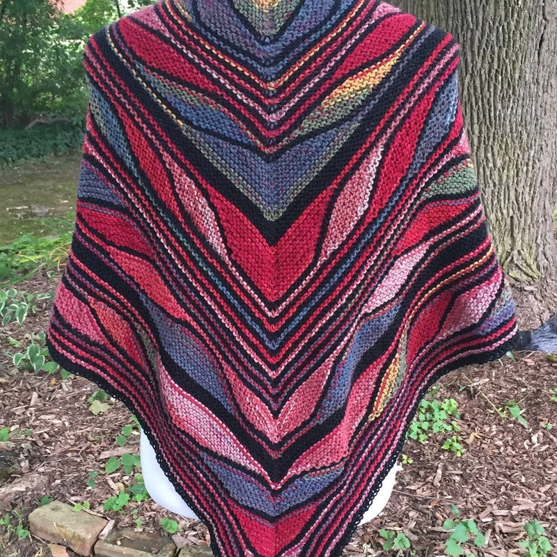 Papillon Knit Shawl - Etsy
