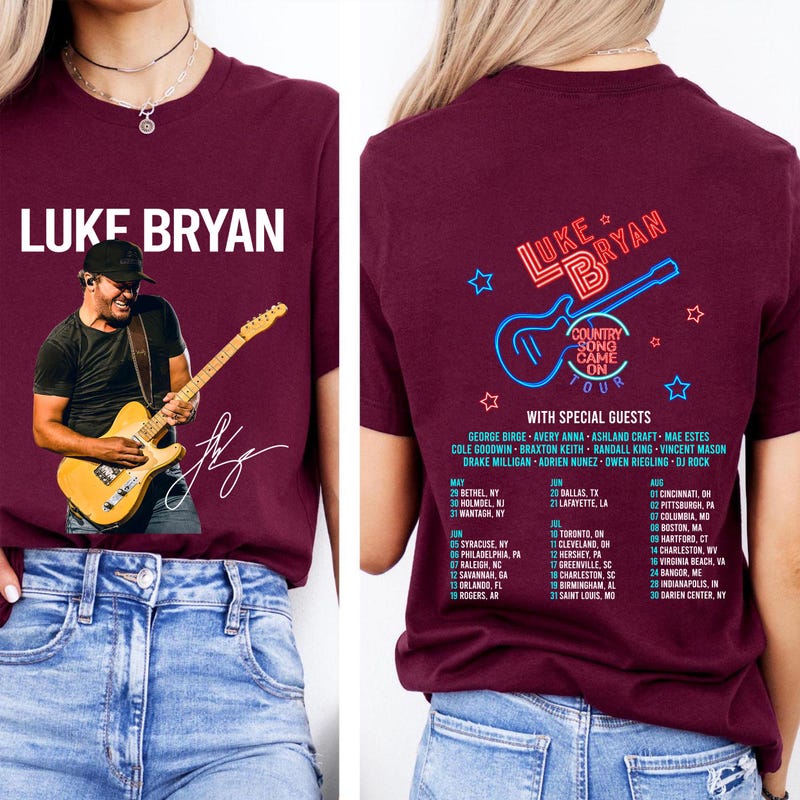Luke Bryan - Etsy