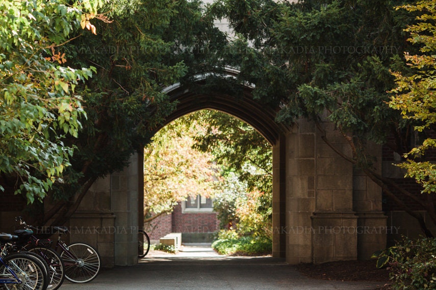 Photograph of Wellesley College in Autumn, New England Art, Graduation ...