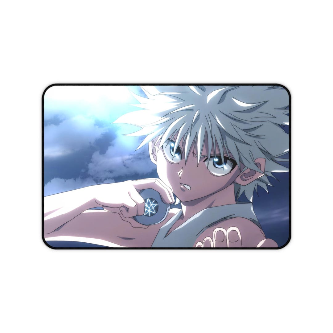 Killua Hunter X Hunter Mousepad Custom Desk Mat for Home Office and ...