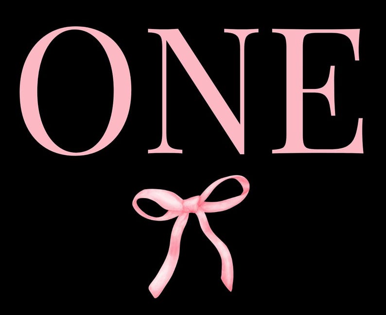 Coquette Birthday Bow Party Png - Etsy