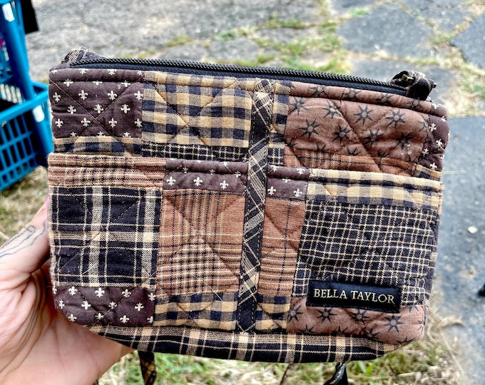 Bella Taylor Shoulder Bag Plaid Crossbody - Etsy