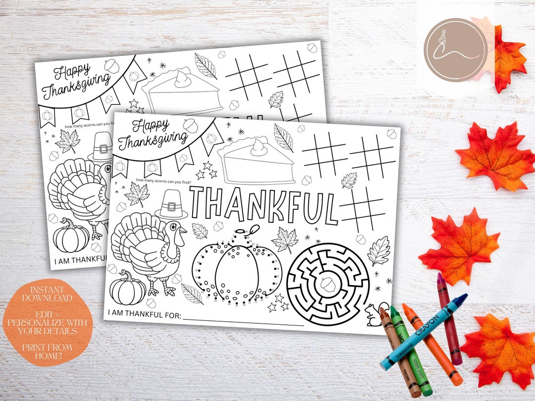 Thanksgiving Coloring Page, Coloring Sheet, Fall Coloring Sheet, Kids ...