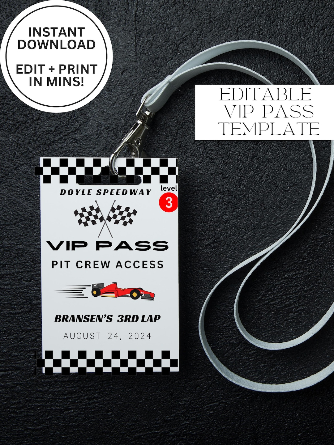 Race Car Birthday Party, Fast One Birthday, Two Fast Birthday, VIP Pass ...