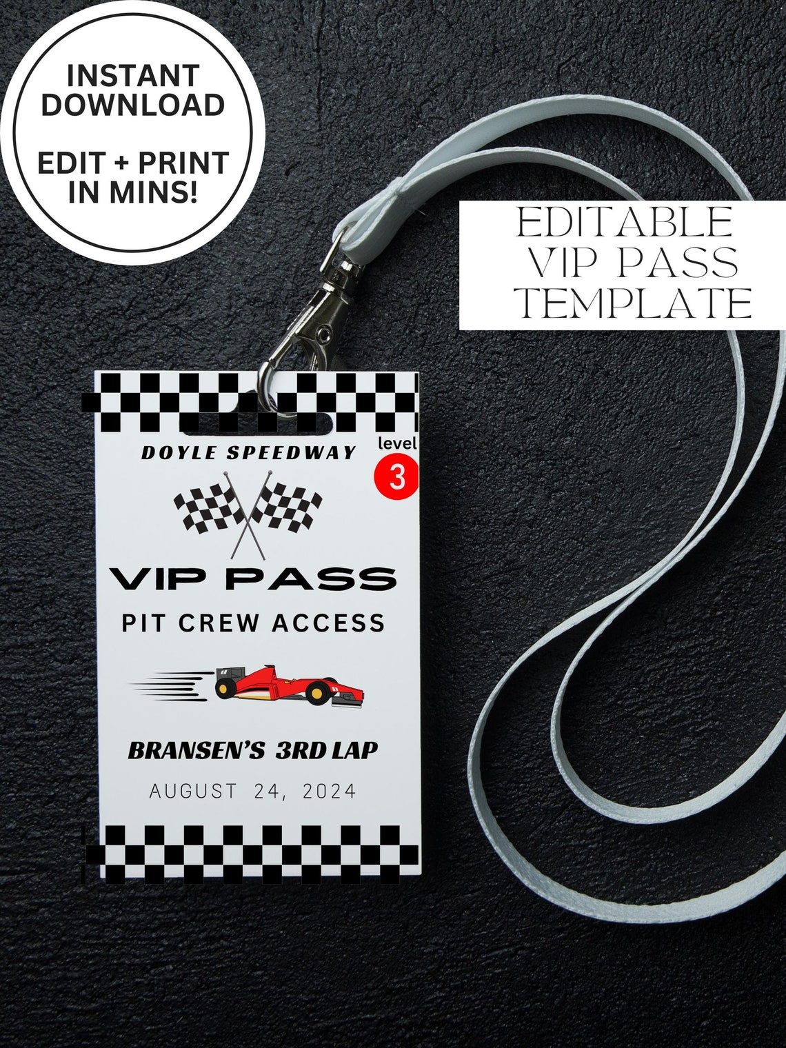 Race Car Birthday Party, Fast One Birthday, Two Fast Birthday, VIP Pass ...