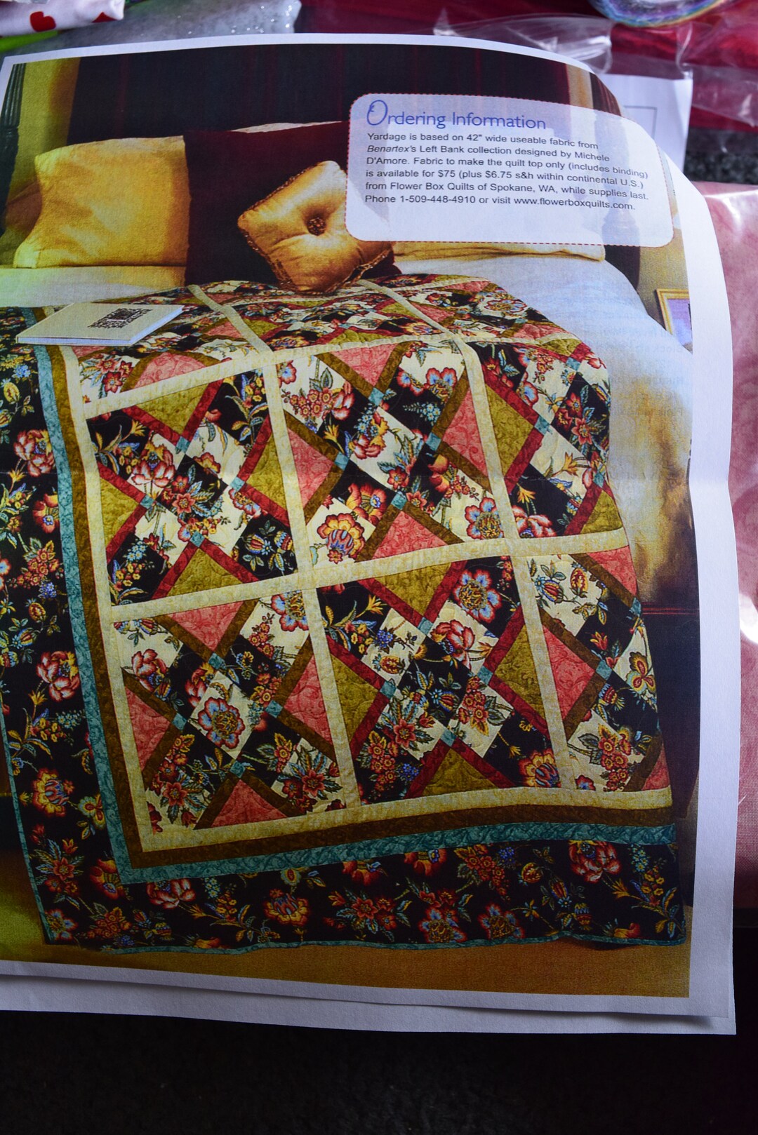 Evening in Paris Quilt Kit by Michelle Crawford Including 3 - Etsy